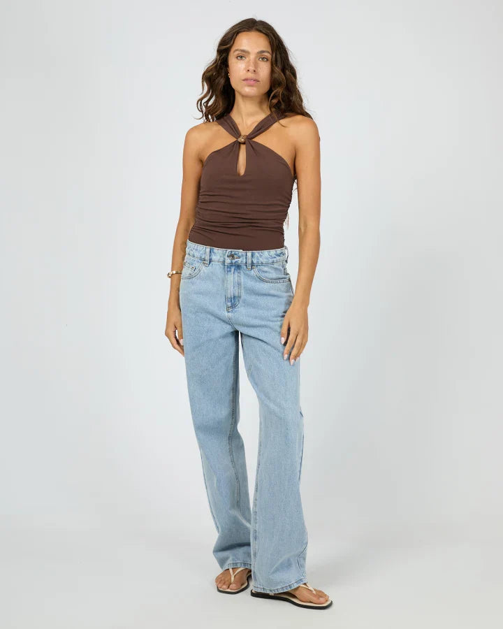 Silent Theory Atlas Halter Bodysuit - Chocolate – Arnold's