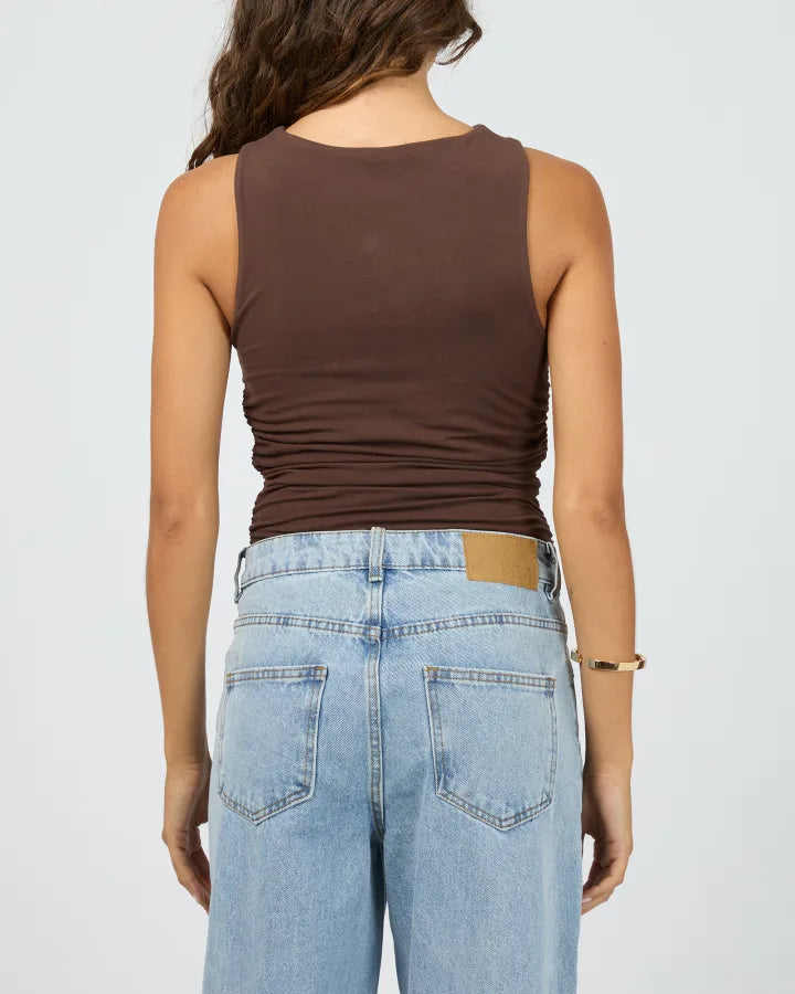 Silent Theory Atlas Halter Bodysuit - Chocolate – Arnold's