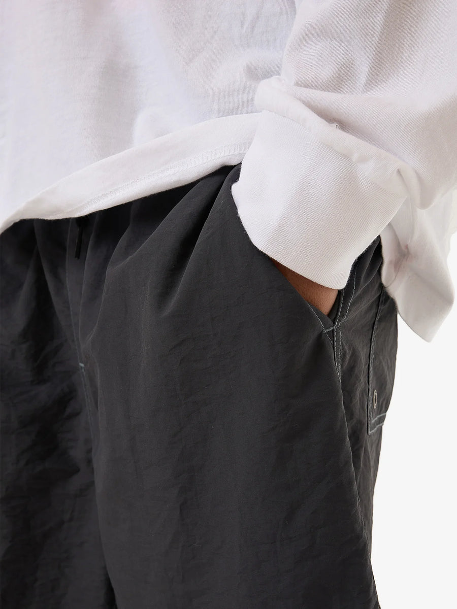 Worship Dry Paint Baggie Nylon Short - Worn Black – Arnold's