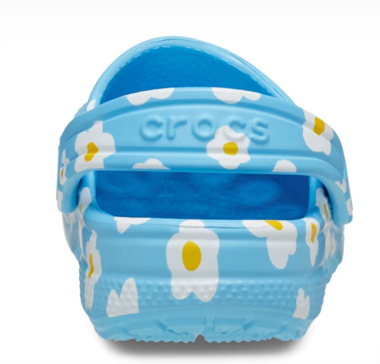 Crocs Classic Daisy Clog Toddler (C4-C10) - Tinted Glass – Arnold's