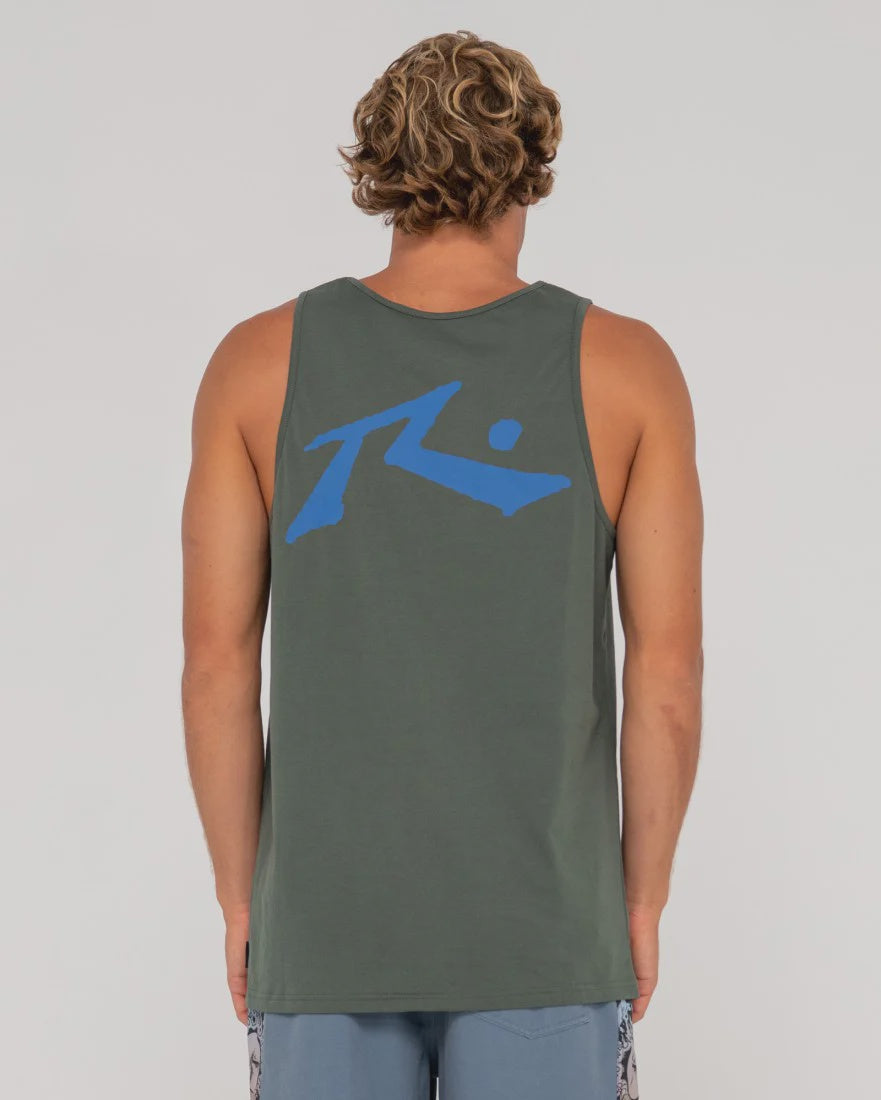 Rusty Competition Tank - Shadow Army/Cobalt Blue – Arnold's